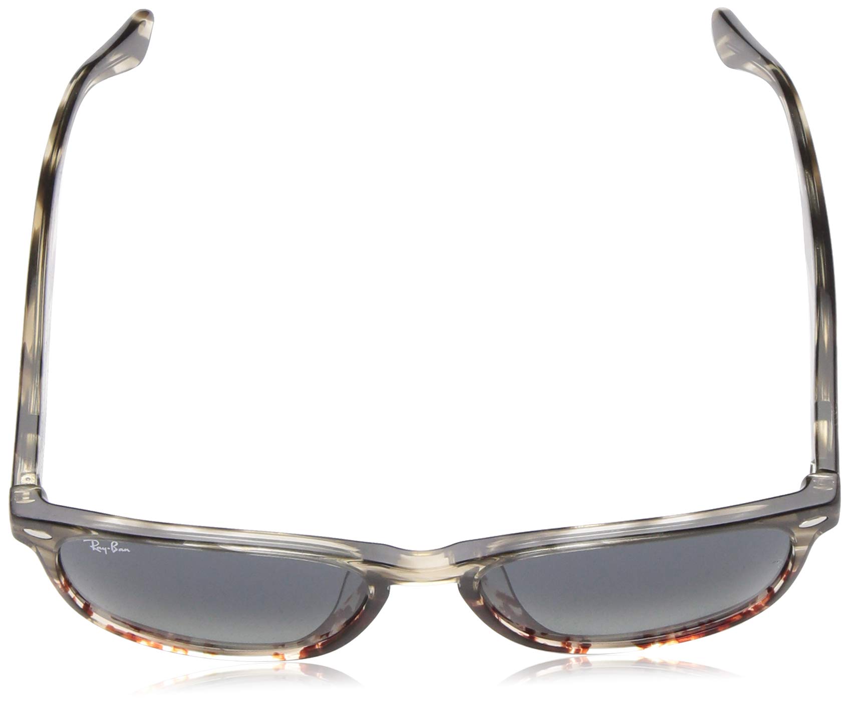 Ray-Ban Rb2184f Low Bridge Fit Square Sunglasses, Havana/Polarized Brown, 57 mm