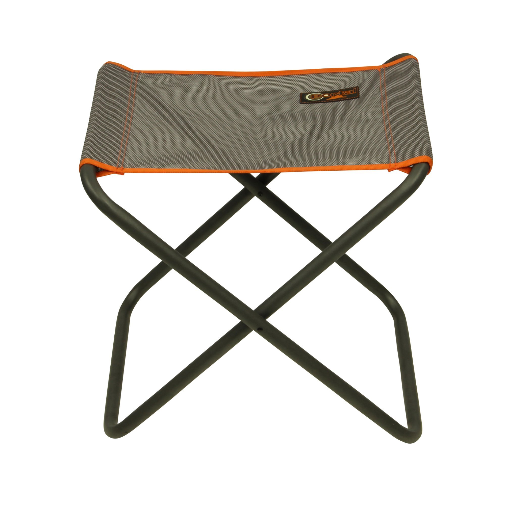 Portal Outdoor Unisex's Kim Camping Stool Table, Charcoal/Orange, One Size