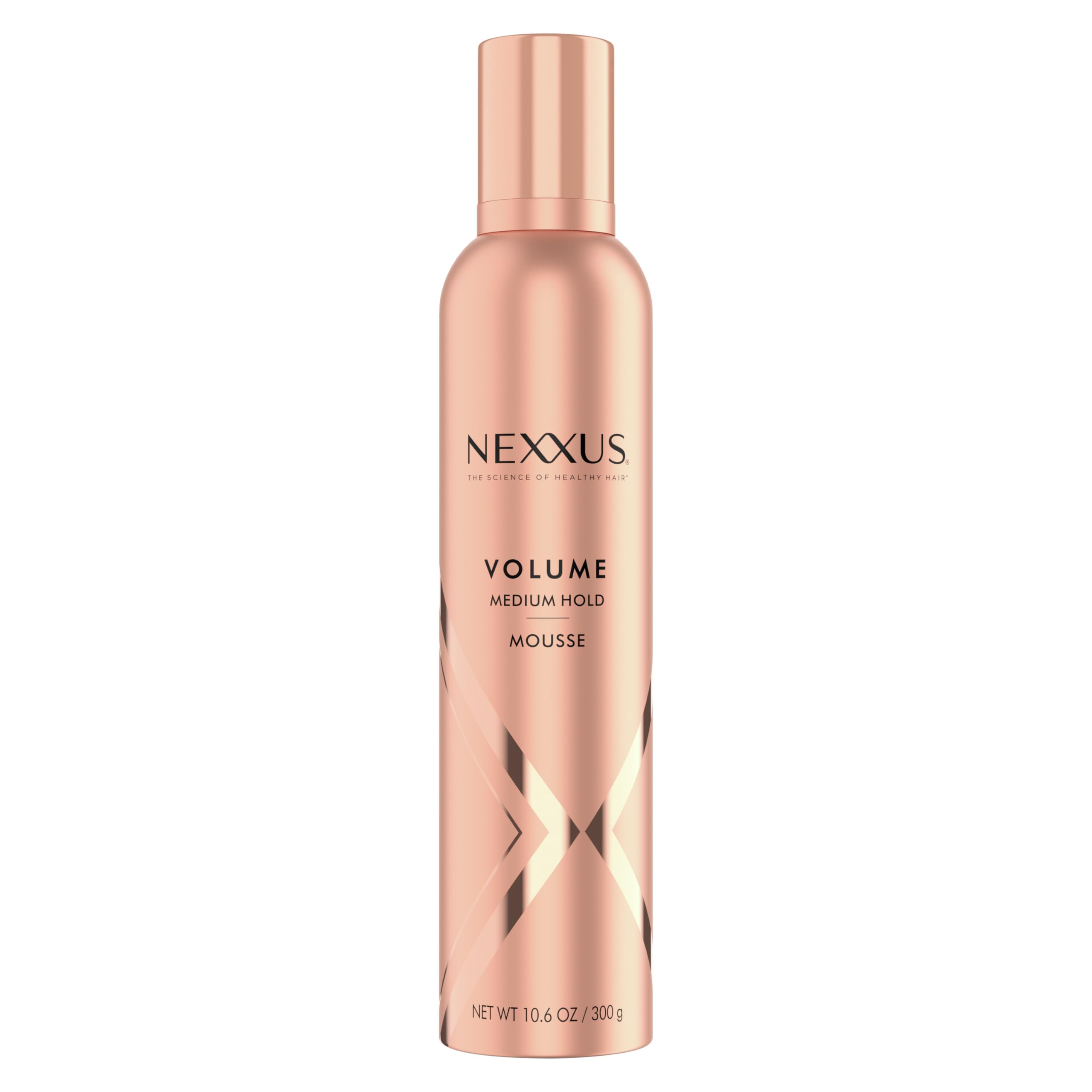 Nexxus Volumizing Foam Hair Mousse, Volume Volumizing Mousse, Hair Styling Mousse, Pink, 10.6 Ounce (Pack of 1)