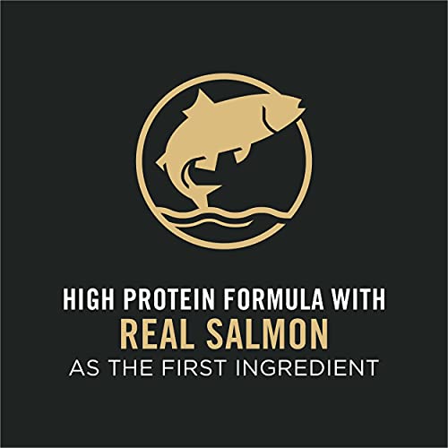 Purina Pro Plan High Protein Dog Food With Probiotics for Dogs, Shredded Blend Salmon & Rice Formula - 17 lb. Bag