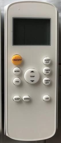 Remote Control for Danby RG57B/BGEU1 DAS180BAHWDB DAS240BAHWDB DAS090BAHWDB Air Conditioner