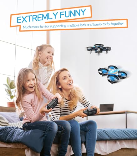 Orvina Mini Drones for Kids Adults OV-18 Small Remote Control Quadcopters 3 Batteries for Beginners Indoor Christmas Toy Gift for Boys Girls