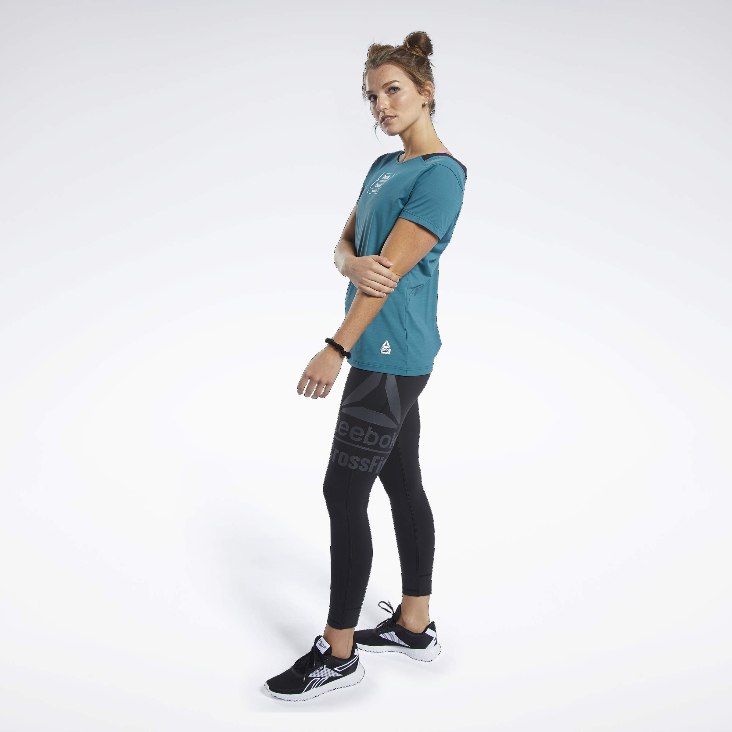 Reebok Crossfit Activchill Tee, Heritage Teal, Small