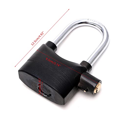 YANGLI WanLiTong Alarm Padlock Alarm Lock Fit for Motorcycle Long Beam Bike Bicycle