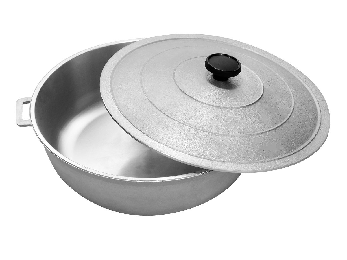 Uniware 9900 Super Quality Aluminum Caldero,Dutch Oven,5 QT, Silver (28cm (11-Inch))