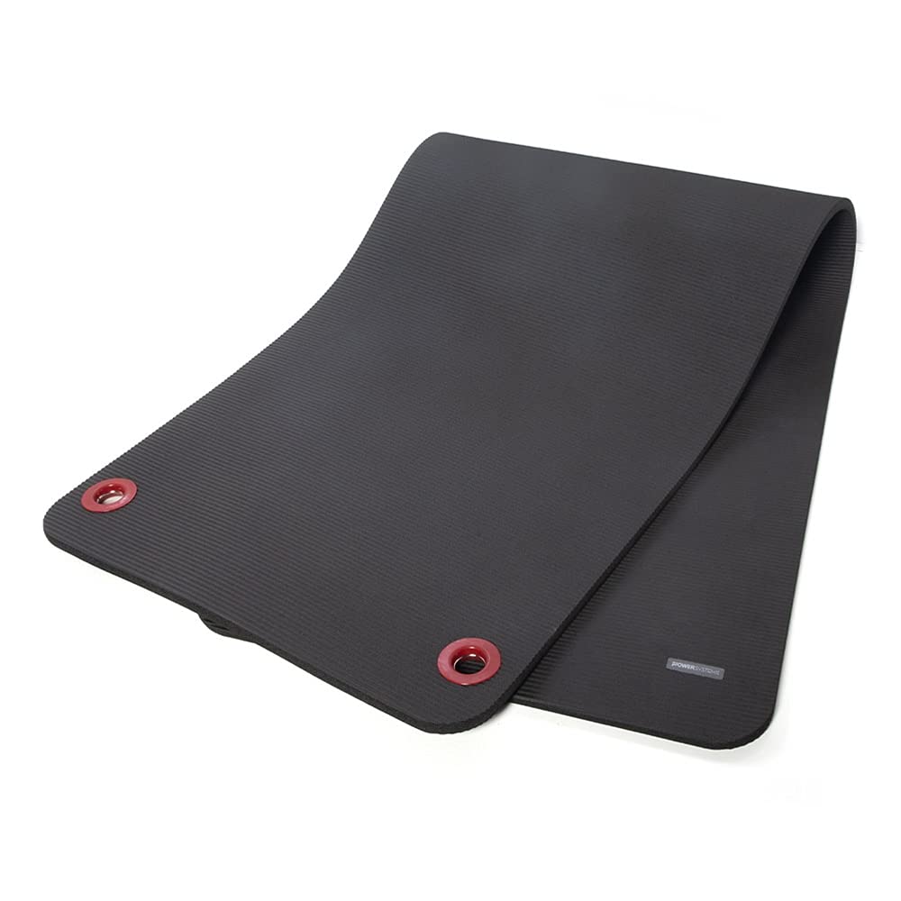 Power Systems Premium Hanging Exercise Mat, 56 x 23 x 5/8 Inches Thick, Ocean Blue (93828)