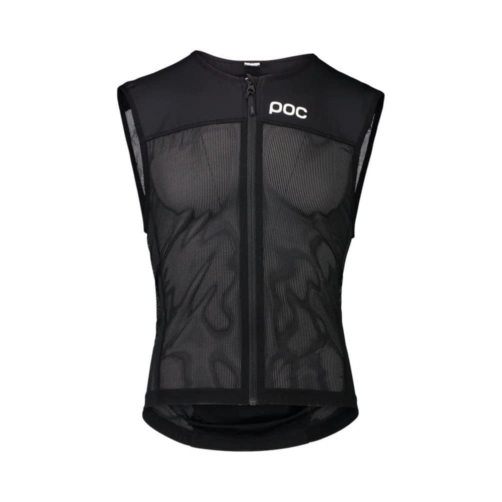 POC, Spine VPD Air Vest with Back Protector, Mountain Biking Armor for Men and Women, Uranium Black, M/Slim