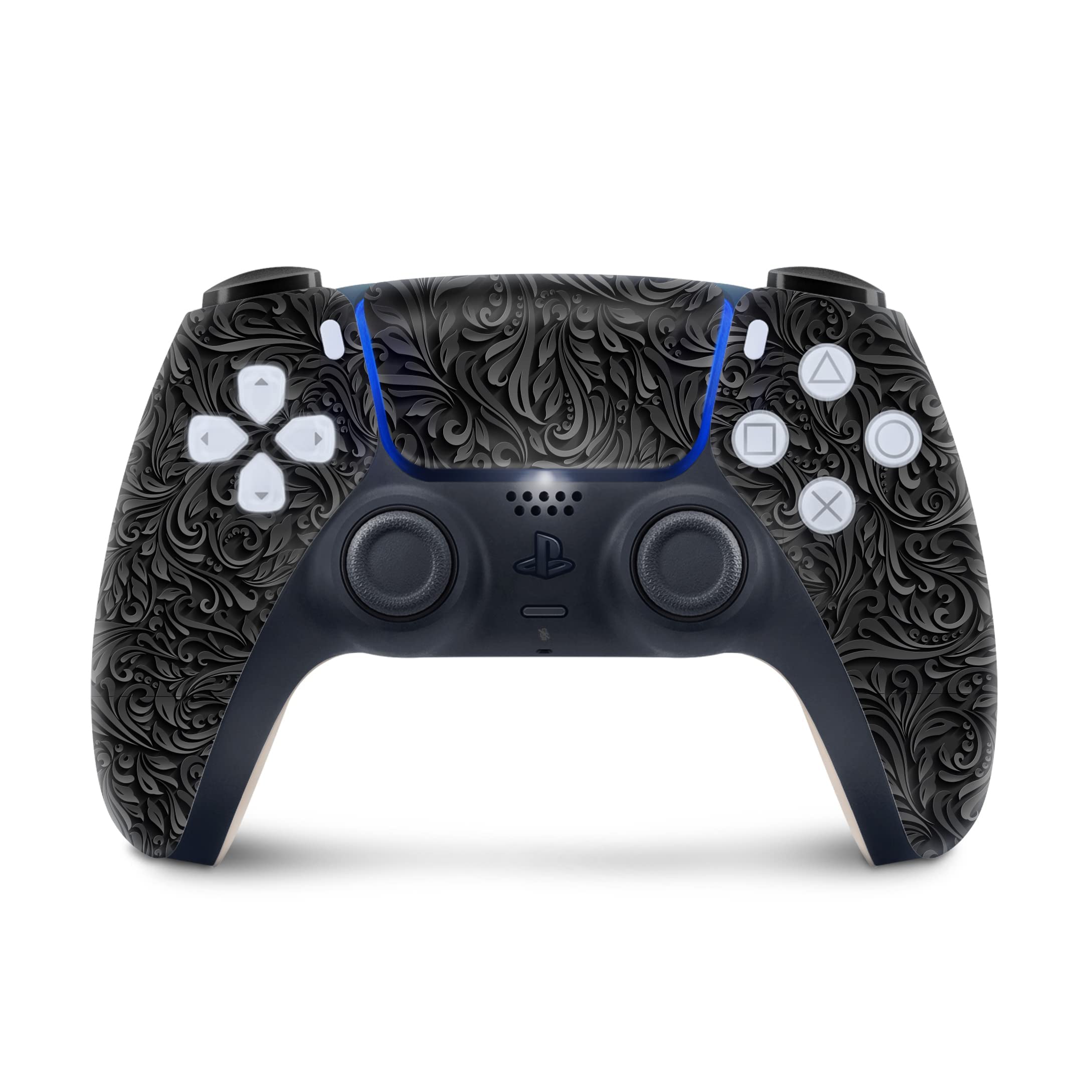 TACKY DESIGN PS5 CONTROLLER SKIN BLACK Skin For PS5 Skin, Vinyl 3M Stickers ps5 controller cover Decal Full wrap ps5 skins