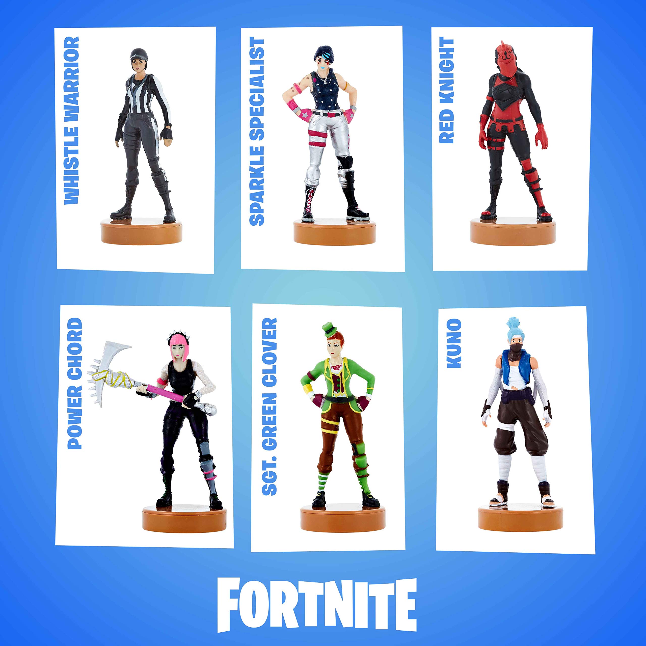 P.M.I. Fortnite Toys - Authentic Action Figures with Stamp, 12 Pack Deluxe Box β Elite Agent, Scratch & Other Popular Fornite Battle Royale Characters β Series 3 Collection for Boys & Girls (2-A)