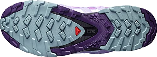 Salomon XA PRO 3D v8 Gore-TEX Trail Running Shoes for Women, Royal Lilac/Lavender/Slate, 10
