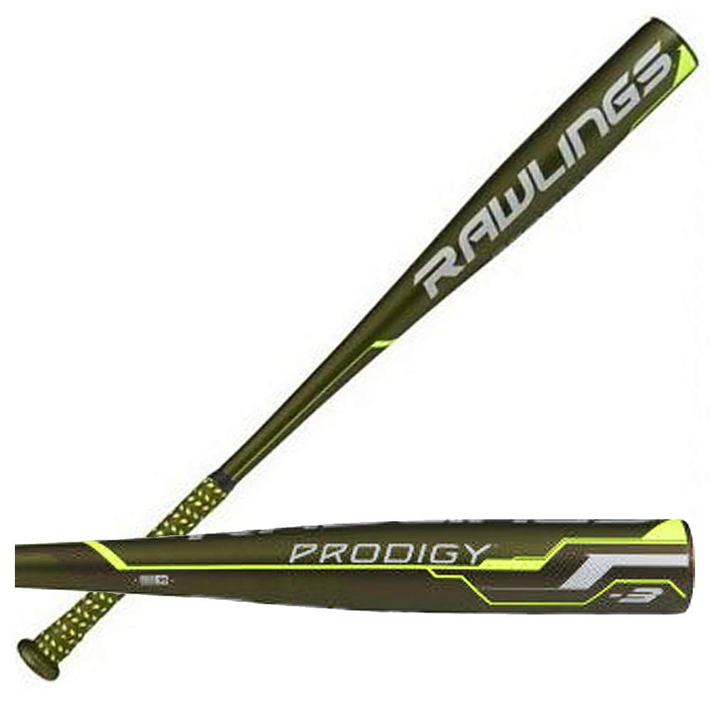 Rawlings Prodigy Alloy BBCOR High School/Collegiate 2-5/8" Big Barrel Baseball Bat, 32"/29 oz