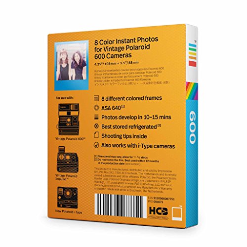 Polaroid Originals Color Film for 600 - Color Frames (4672)