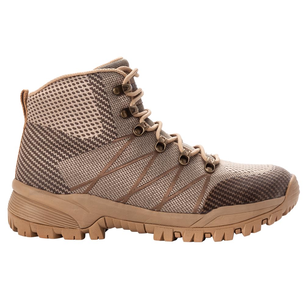 Propét Men's Traverse Hiking Boot, Sand/Brown, 9