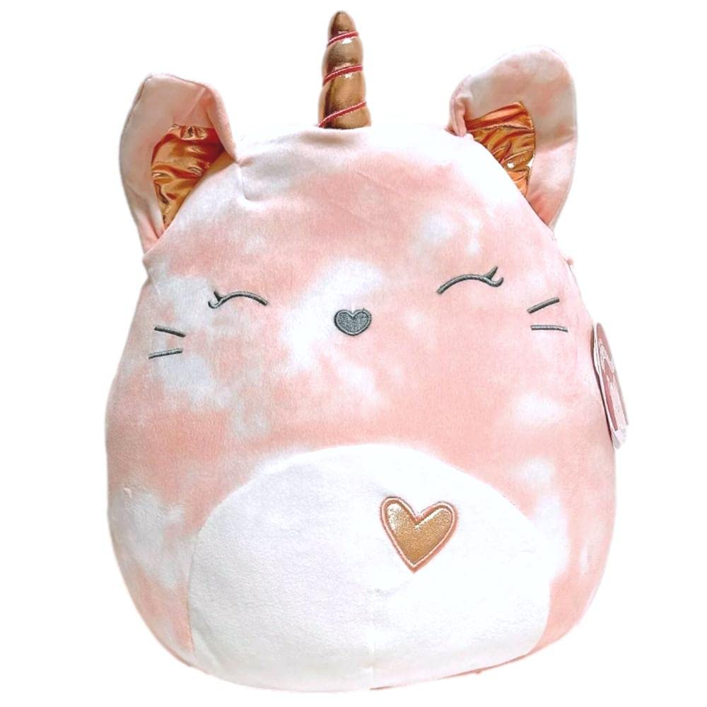 Squishmallows Official Kellytoy Valentines 8 Inch Feodora Caticorn Plush Squishy Stuffed Toy Animal