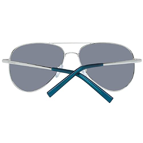 Polaroid Sunglasses (Safilo Group) PLD 6012/N Aviator Sunglasses, Gold/Polarized Gray Silver Mirrored, 56mm, 14mm
