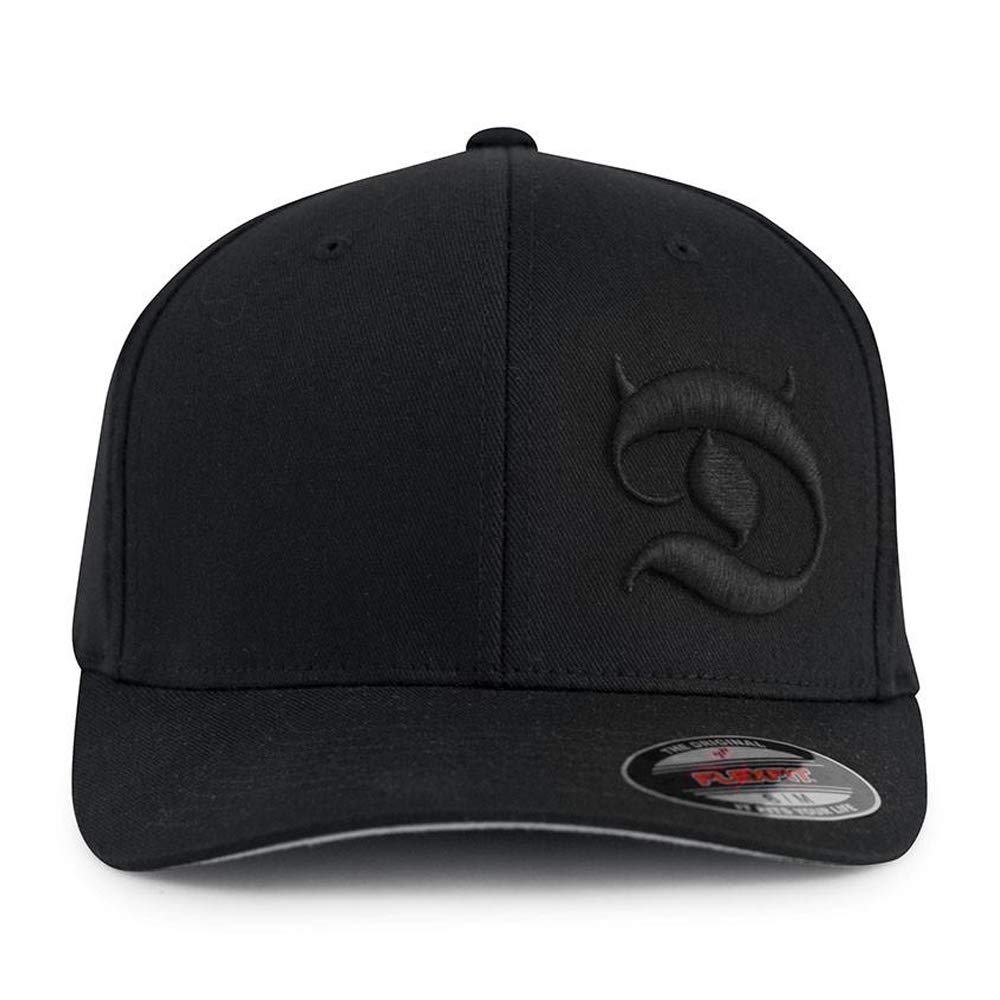RED DEVIL CLOTHING Horned D Cap L/XL Black