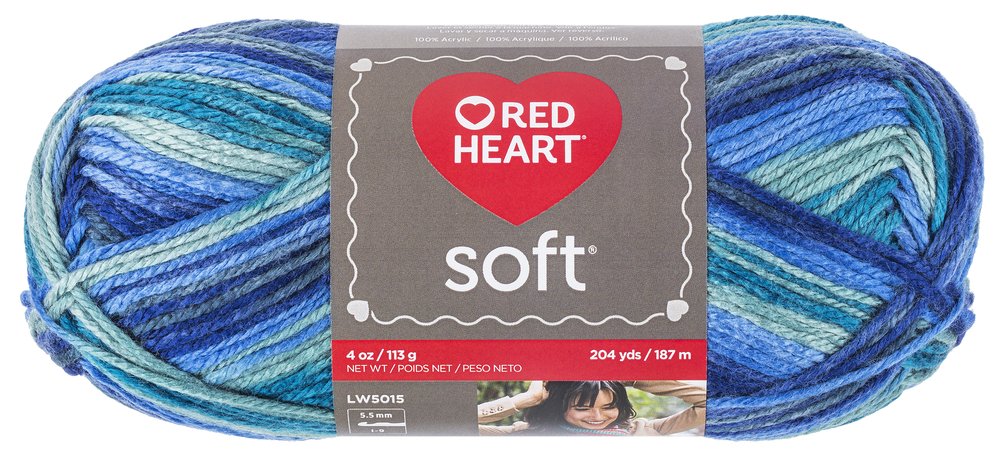 RED HEART Soft Yarn, Seaglass