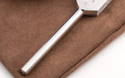 Otto 128 Hz Tuning Fork for Healing and Medical Practices by Omnivos for Reducing Pain from Inflammation, Reduce Stress, Meditation, Made in the USA