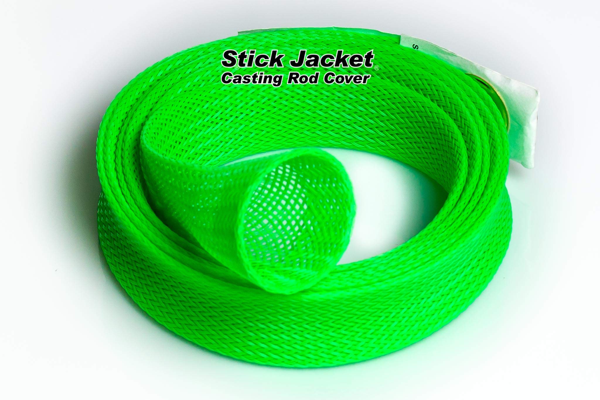 RITE-HITE Orin Briant Stick Jacket Fishing Rod Covers 3 Pack - Casting Black, Neon Green, & Blue; Keep Your Rod Safe and from Getting Tangled……