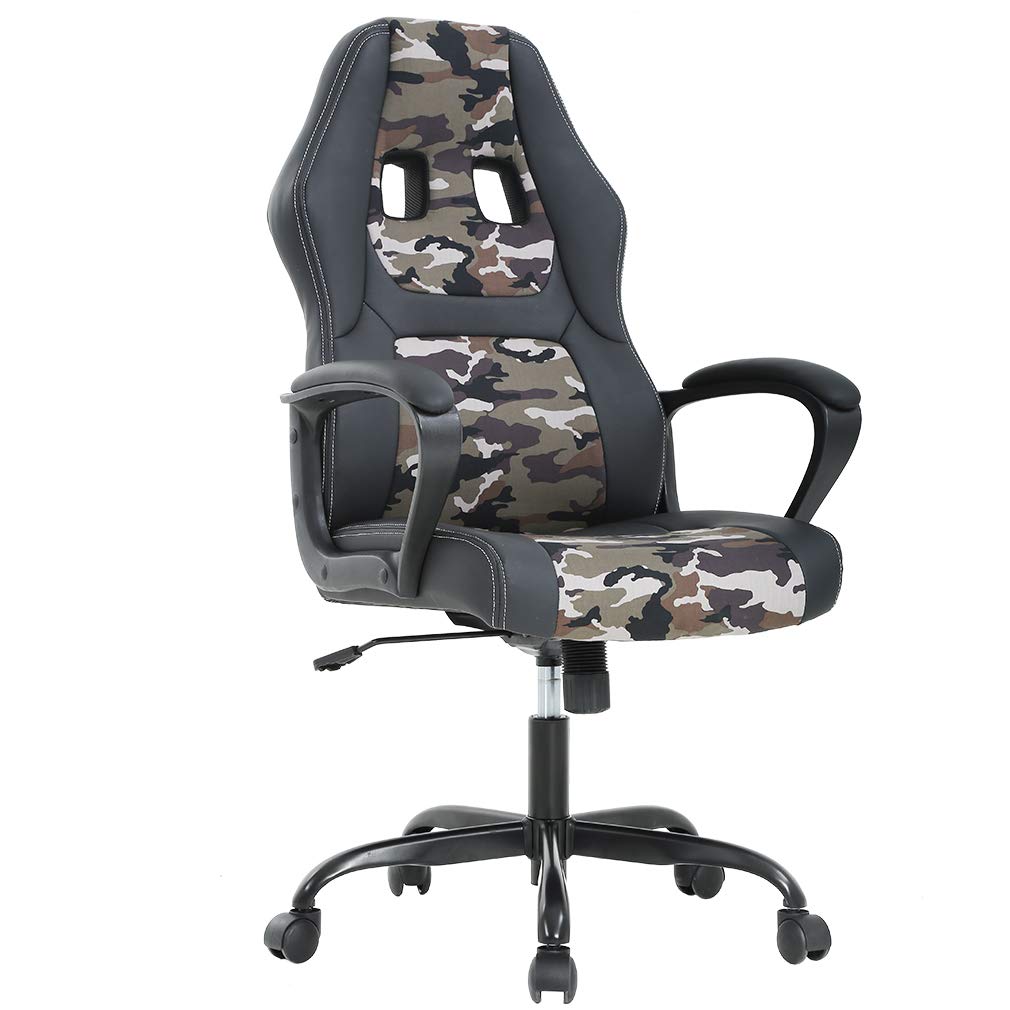 Office Chair PC Gaming Chair Cheap Desk Chair Ergonomic PU Leather Executive Computer Chair & Gaming Desk Computer Desk 45.2"x 23.4" Home Office Desk Extra Large