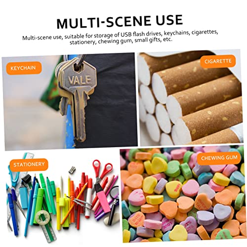 Zerodeko 12 pcs gift packaging iron box small kitchen canister Tea Tin Canister large metal container bags decorative paper Empty Tin tissue jar coffee decor Tinplate Tin baby cover candy
