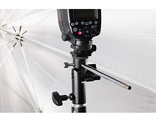 Westcott 4633 7-Feet Silver with Black Cover Parabolic Umbrella