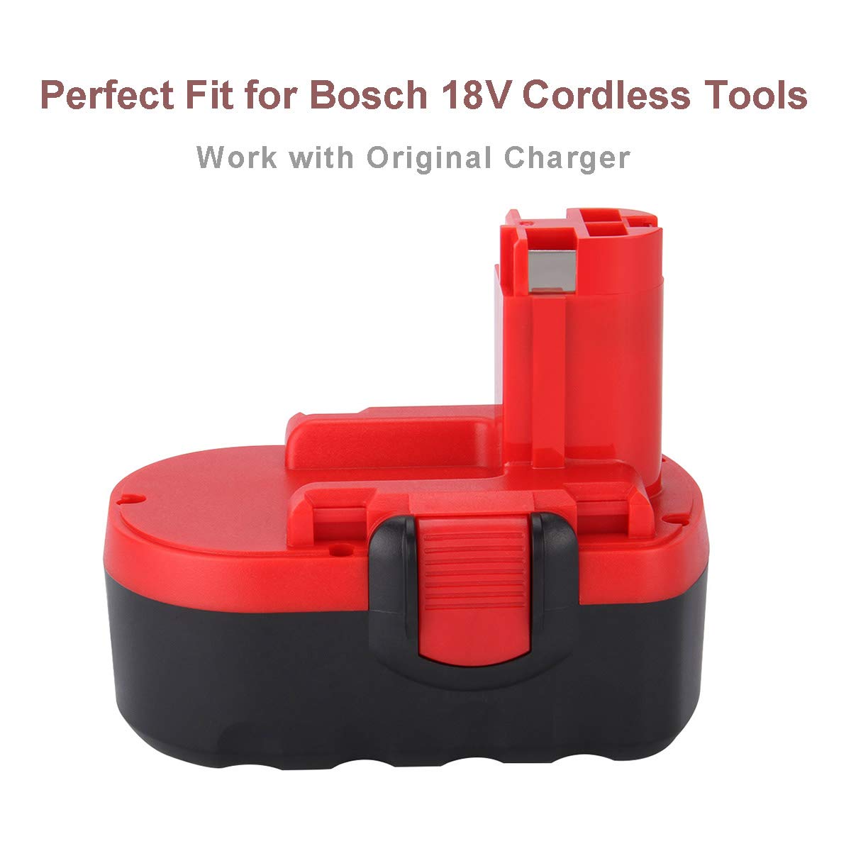 Shentec 2-Pack 18V 3.5Ah Battery Compatible with Bosch BAT025 BAT026 BAT160 BAT180 BAT181 BAT189