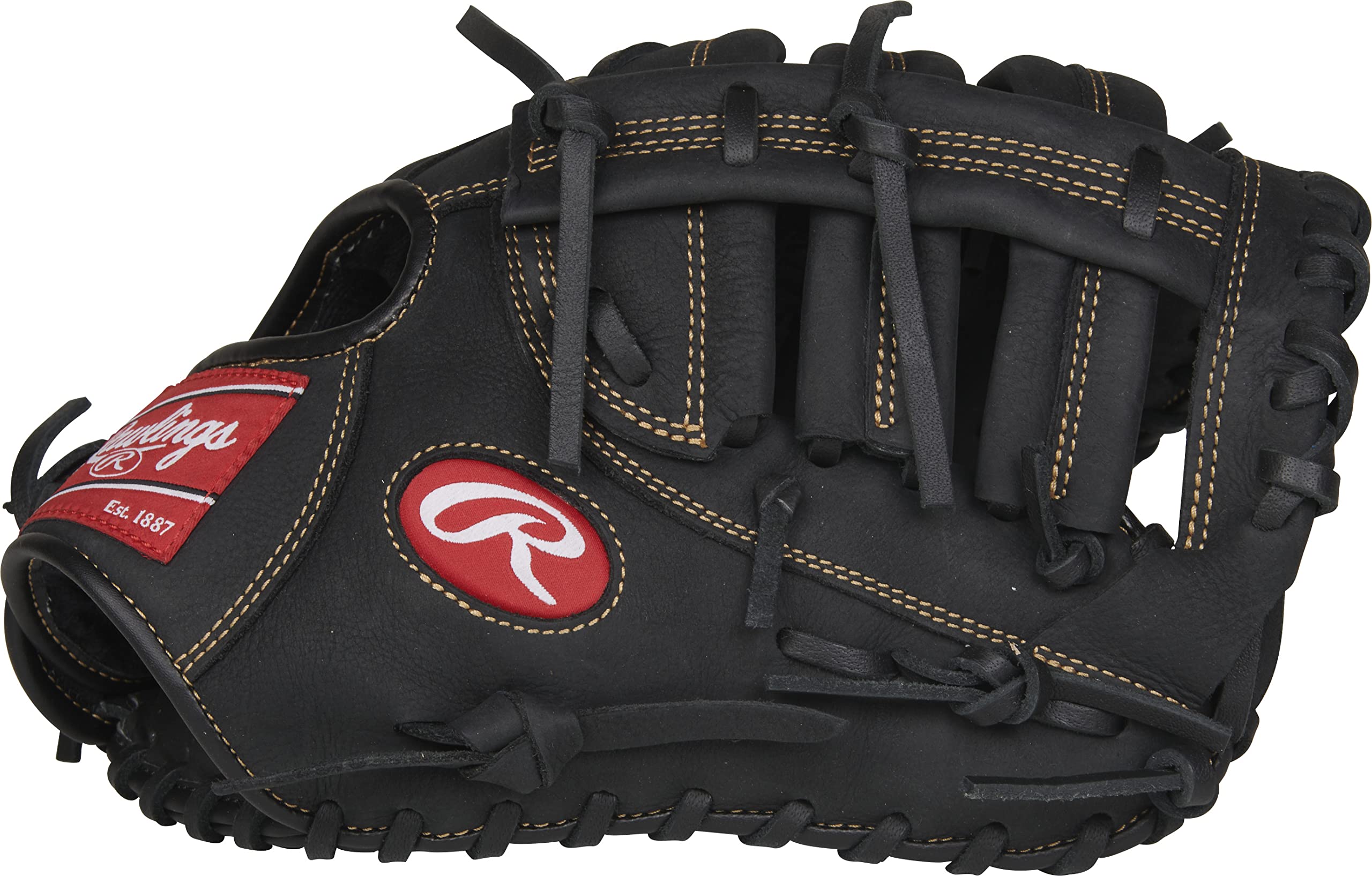 Rawlings | RENEGADE Baseball First Base Glove | Left Hand Throw | 11.5" - Single Post Double Bar Web