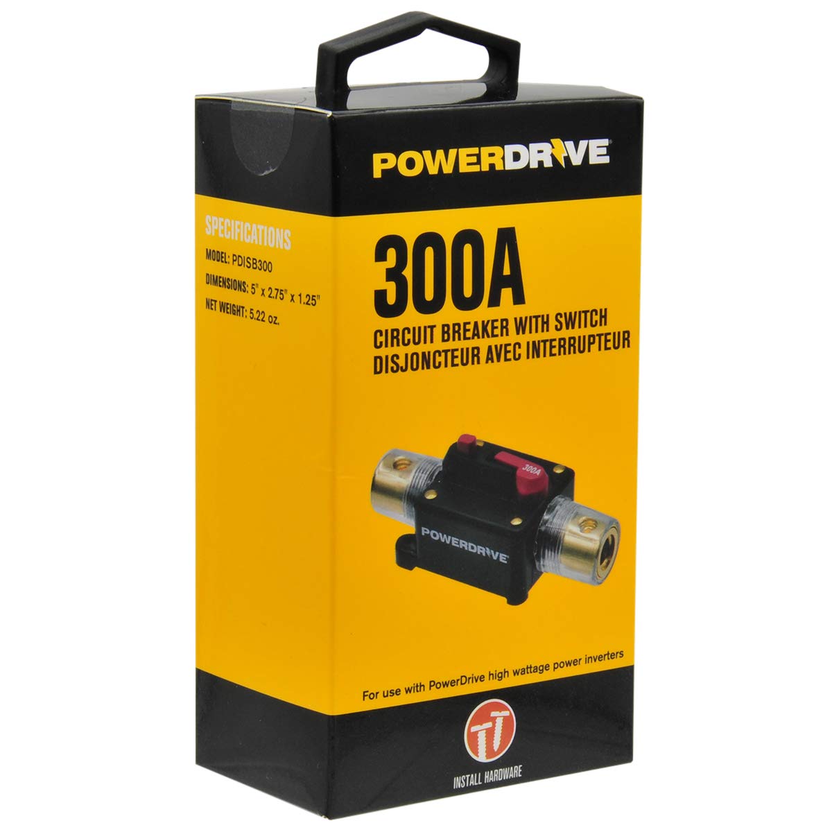 POWERDRIVE 300 Amp Circuit Breaker with Switch