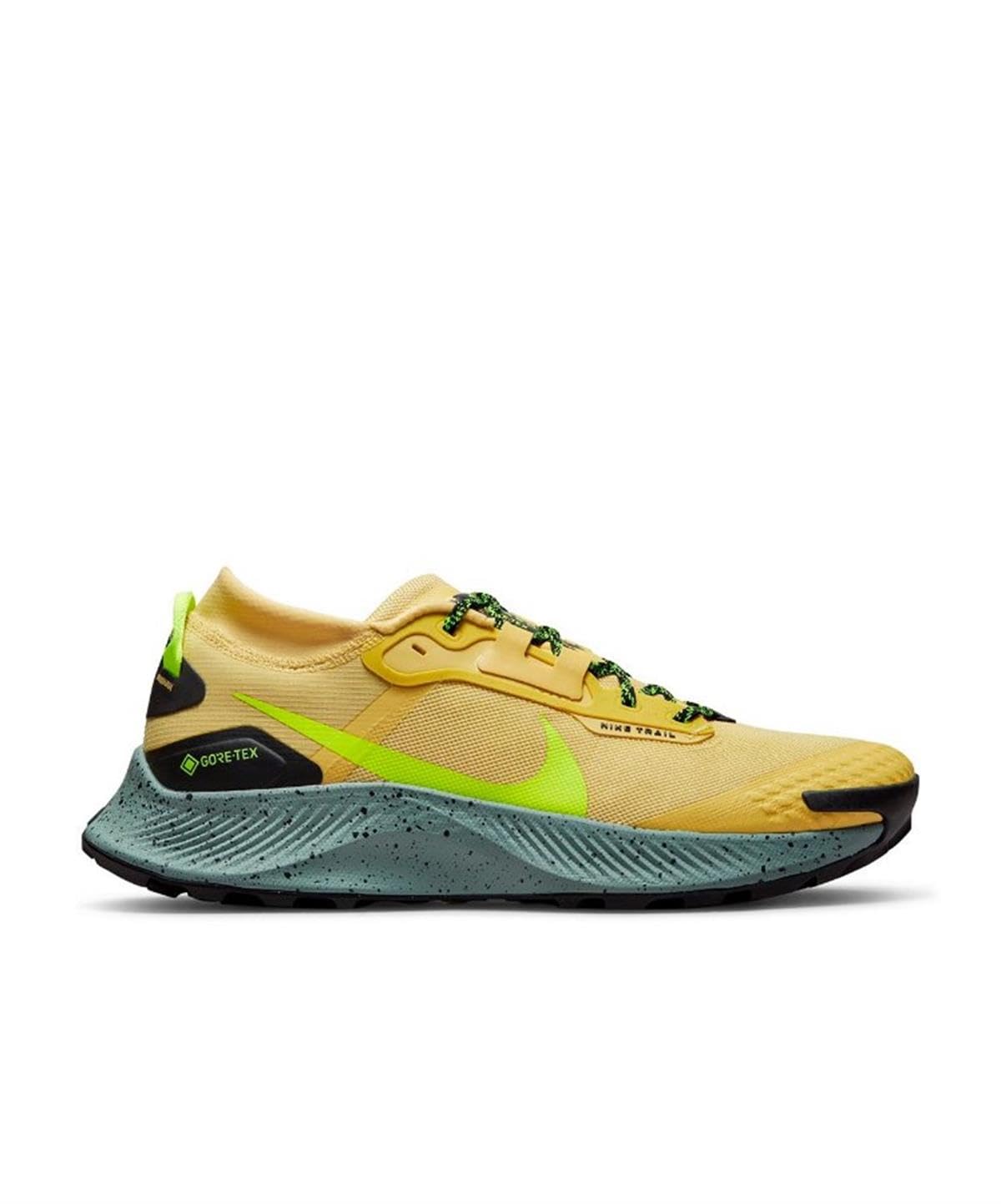 Nike Air Pegasus Trail 3 GTX Running Trainers DC8793 Sneakers Shoes (UK 11 US 12 EU 46, Celery Volt Black Dusty sage 300)