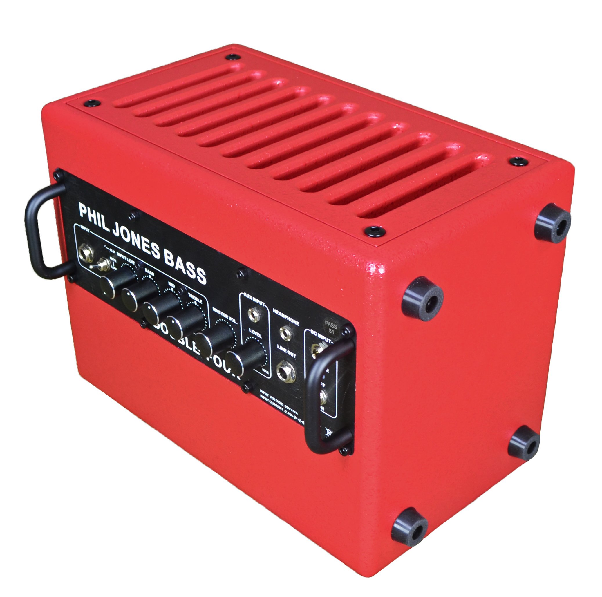 Phil Jones Bass Double Four 2 x 4-inch 70-watt Bass Combo Amp - Red
