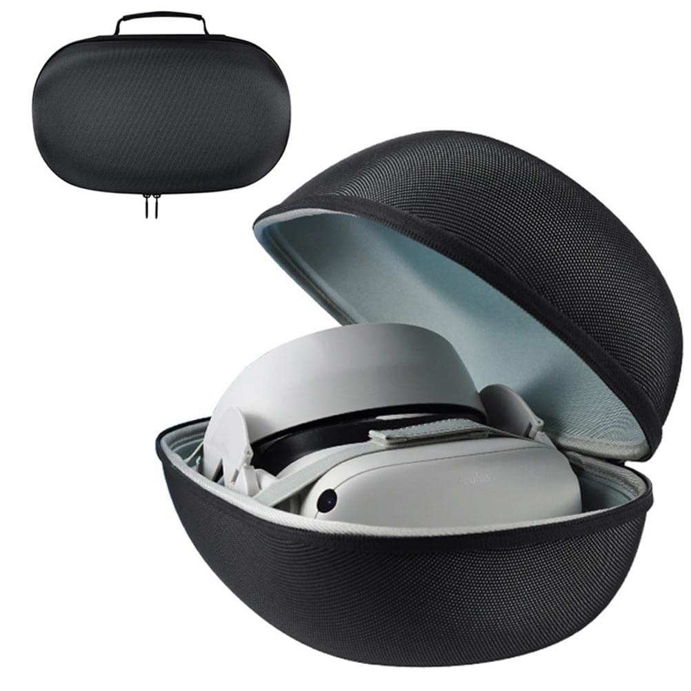 TBEOEN Hard Carrying Case Compatible for Oculus Quest 2 VR Headset and Accessories Wear-Resistant Oxford Protective Cover Outdoor Portable Storage Bag