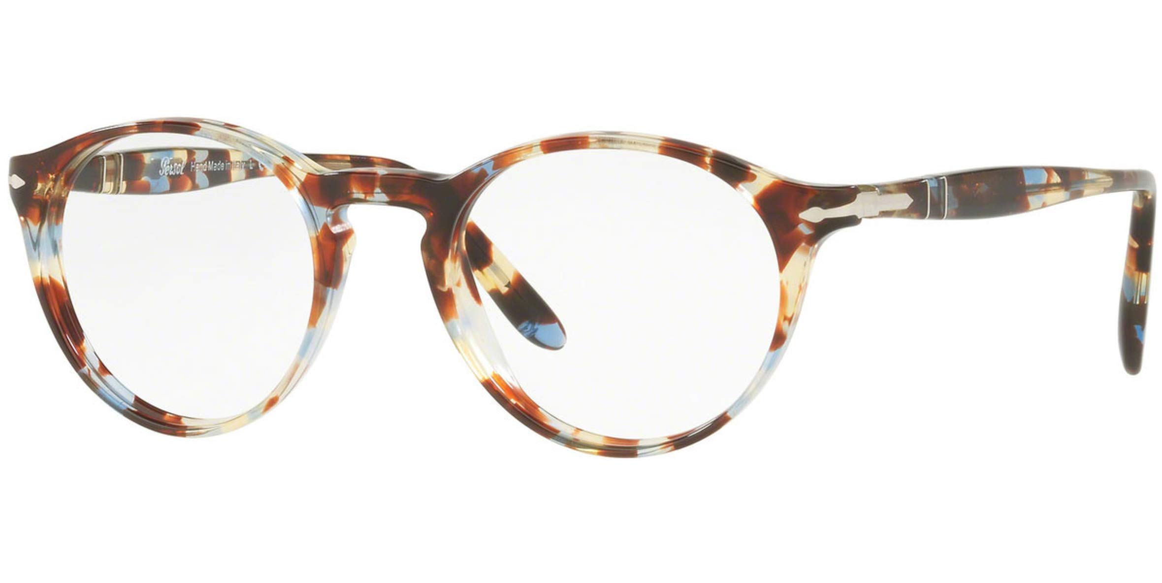 Persol PO3092V - 9050 Eyeglass Lens AZURE BROWN w/DEMO Lens 48mm