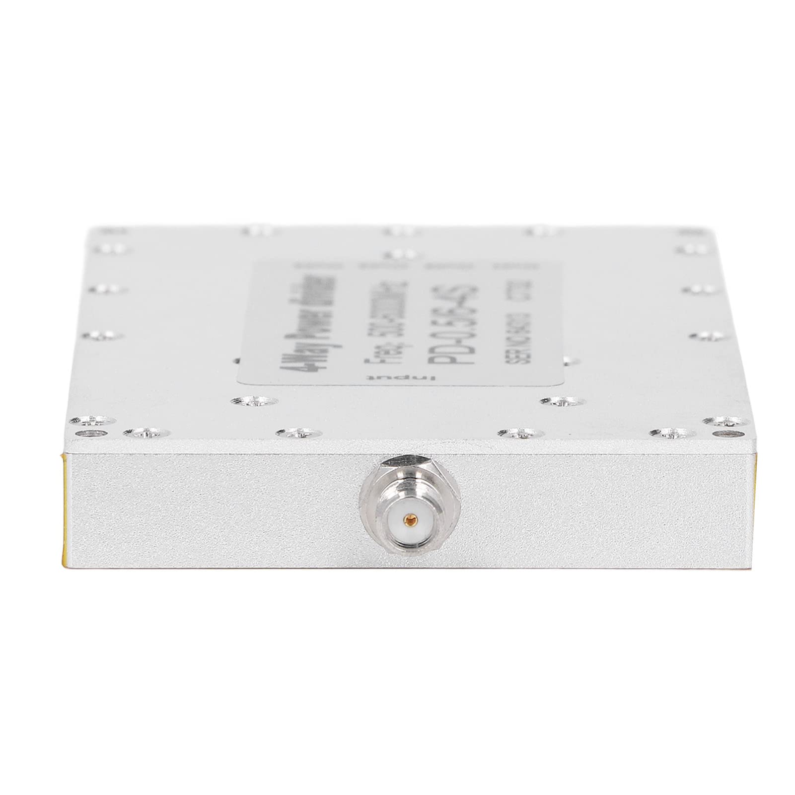 Power Splitter, Good Stability 4-Way SMA Microstrip Power Splitter Low Insertion Loss Wide Operating Frequency WIFI5.8 for Multiple Use WIFI2.4 High Gain