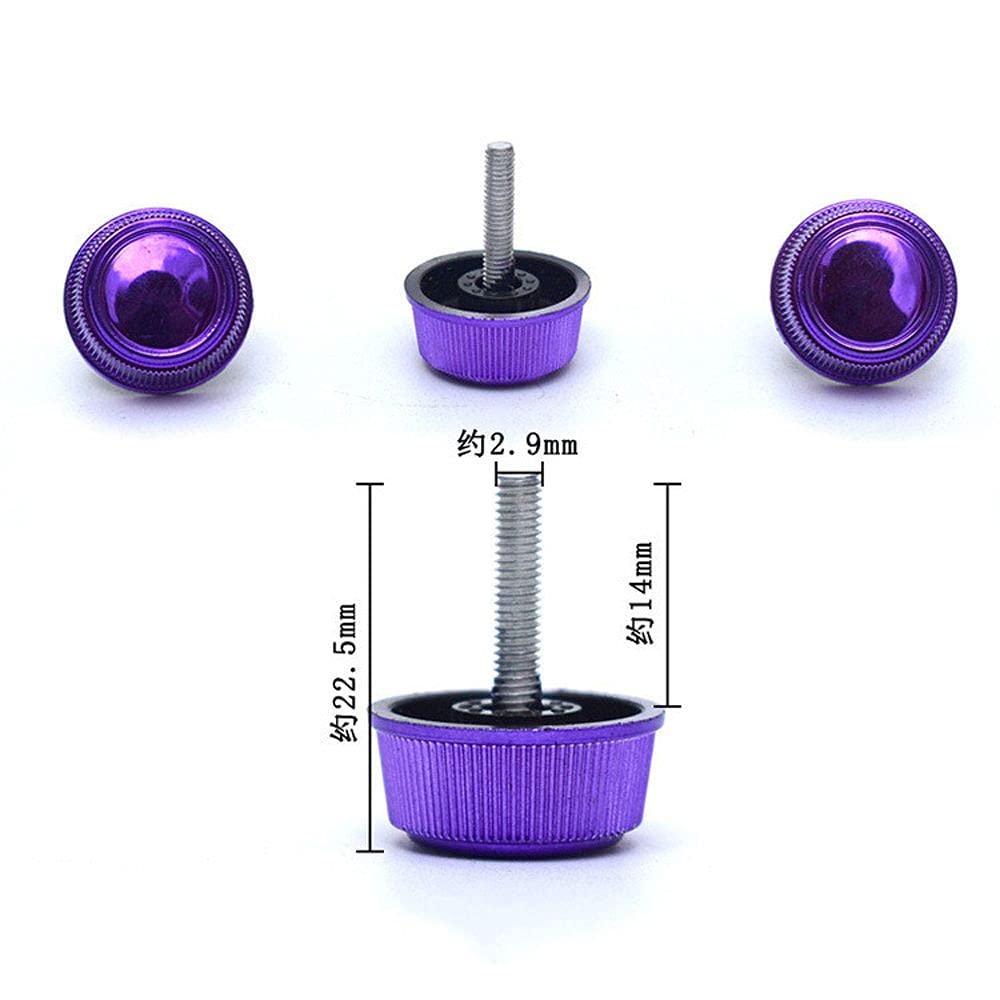 Spinning Reel Nuts Fishing Tackle Fishing Tools Rocker Screw Fishing Handle Screw(Gold)