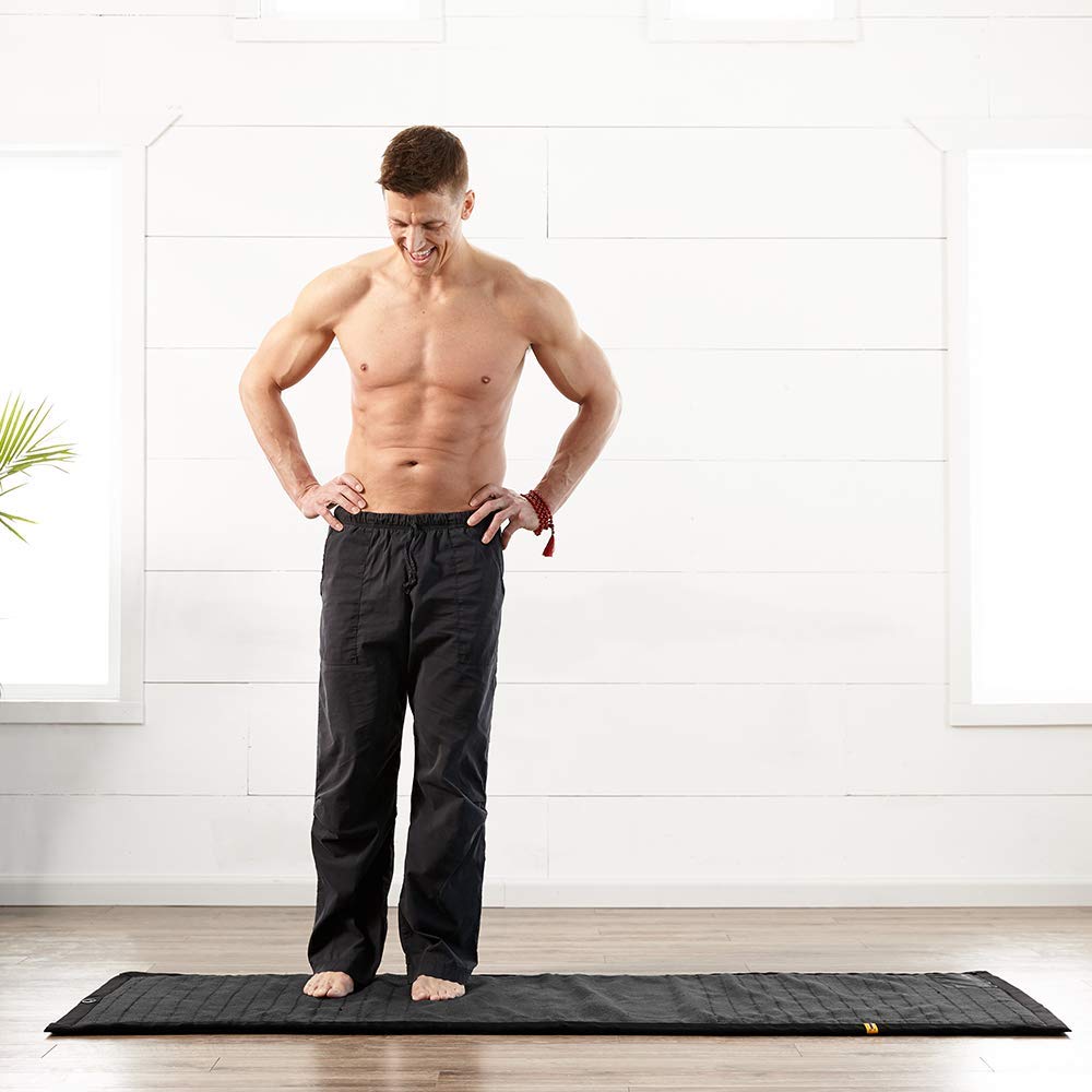 ridgeback Yoga Rug – Ultimate Grip Yoga Towel Alternative for Hot Yoga Sessions, Non-Slip and Odor-Free