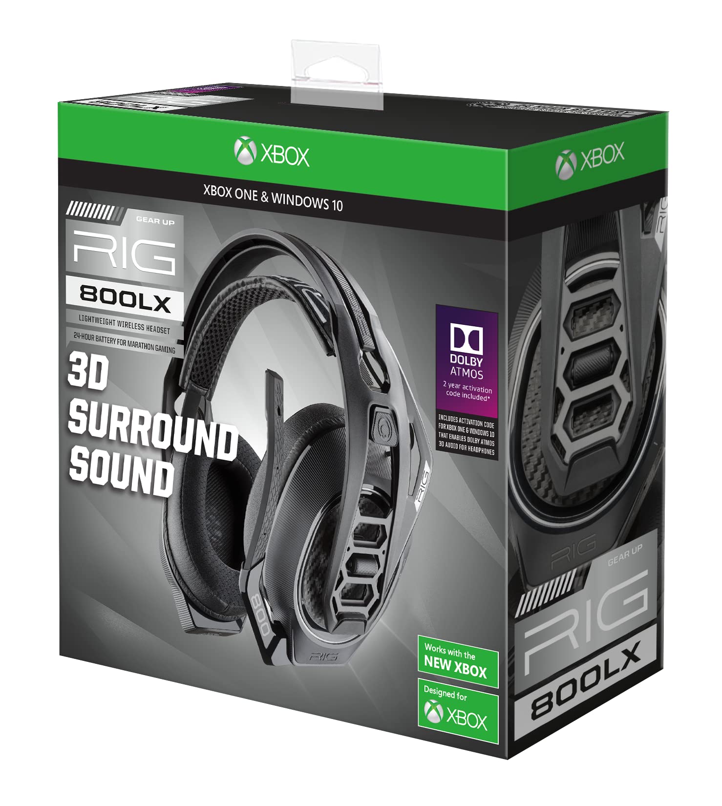 RIG 800LX Dolby Atmos Wireless Gaming Headset for PC