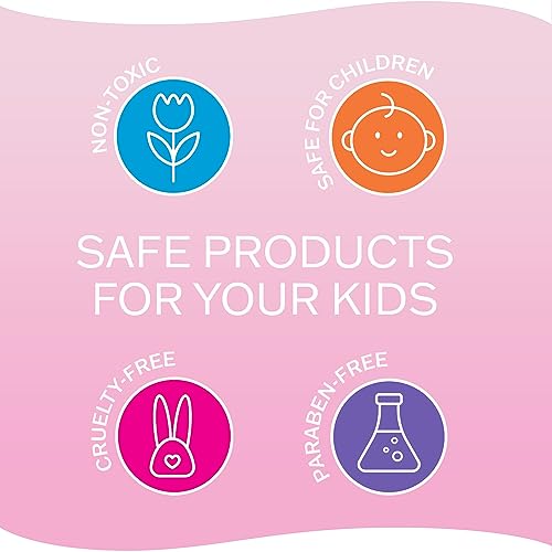 Taste Beauty Zippered JoJo Siwa Bag with Fruit-Flavored Lip Gloss Set, Pack of 3 Lip Gloss Tubes