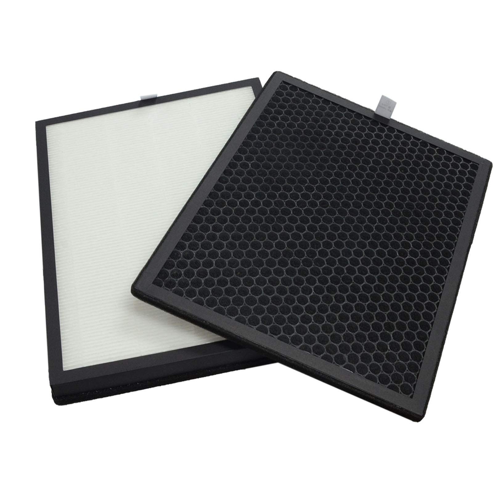 PUREBURG Replacement True HEPA Filter Kit Compatible with Green Air Encore Air Purifier,H13 Activated carbon Filter 2-IN-1 Air Clean Dust PM2.5 Odor smoke VOCs