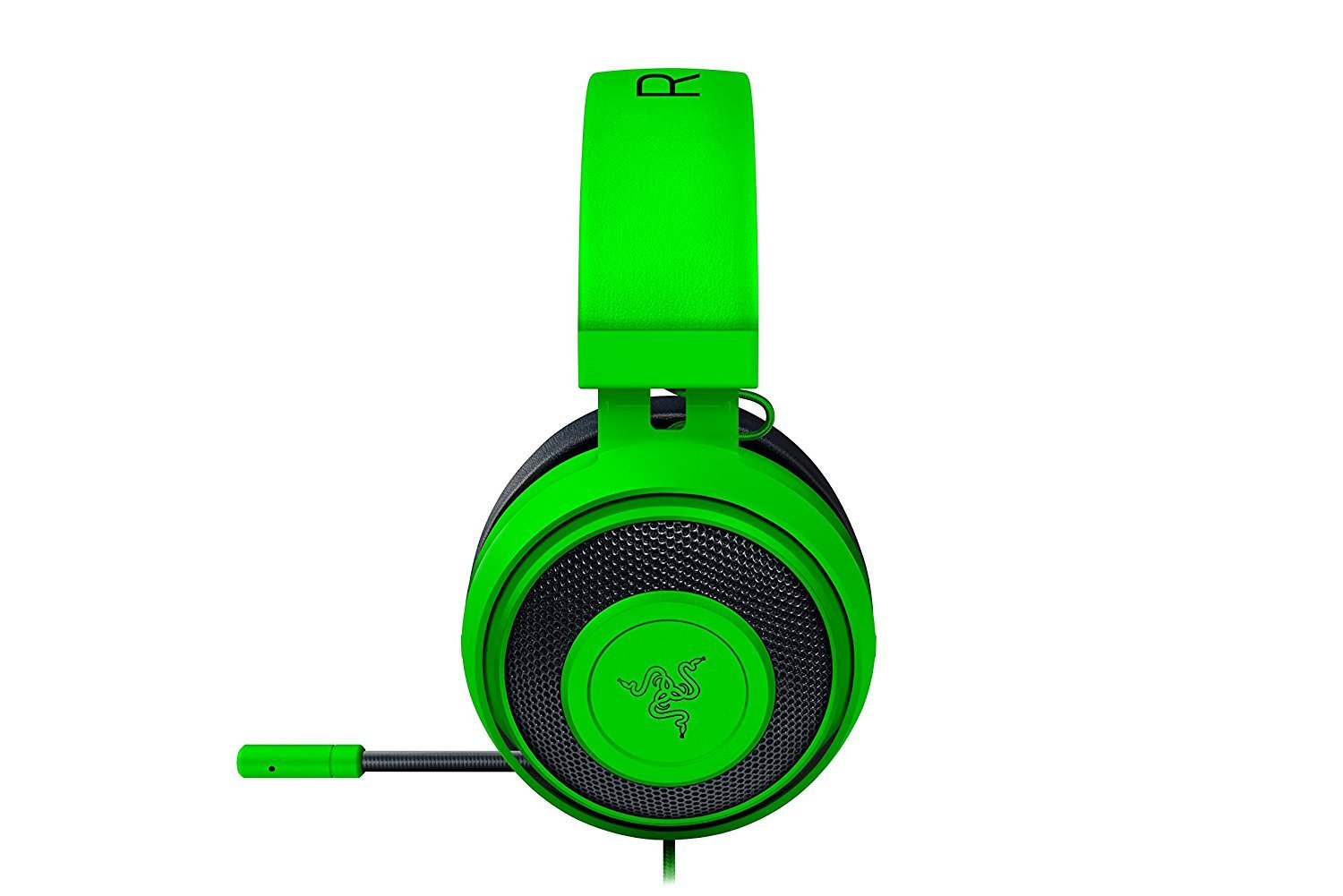 Razer Kraken Pro V2 - Oval Ear Cushions - Analog Gaming Headset for PC, Xbox One, Playstation 4, and Nintendo Switch - Green (Renewed)