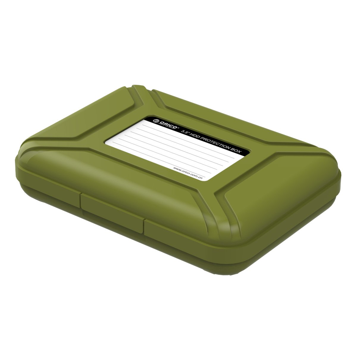 ORICO PHX-35-SN Green Protective 3.5" inch Hard Drive Case Enclosure Protector
