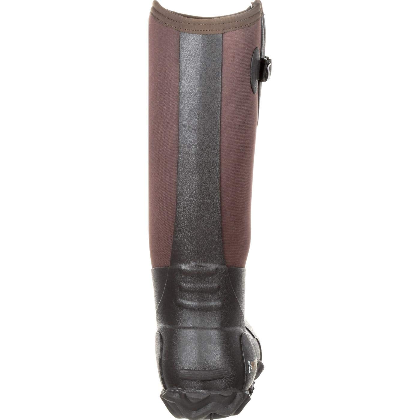 ROCKY Core Brown Rubber Waterproof Outdoor Boot Size 9(M)