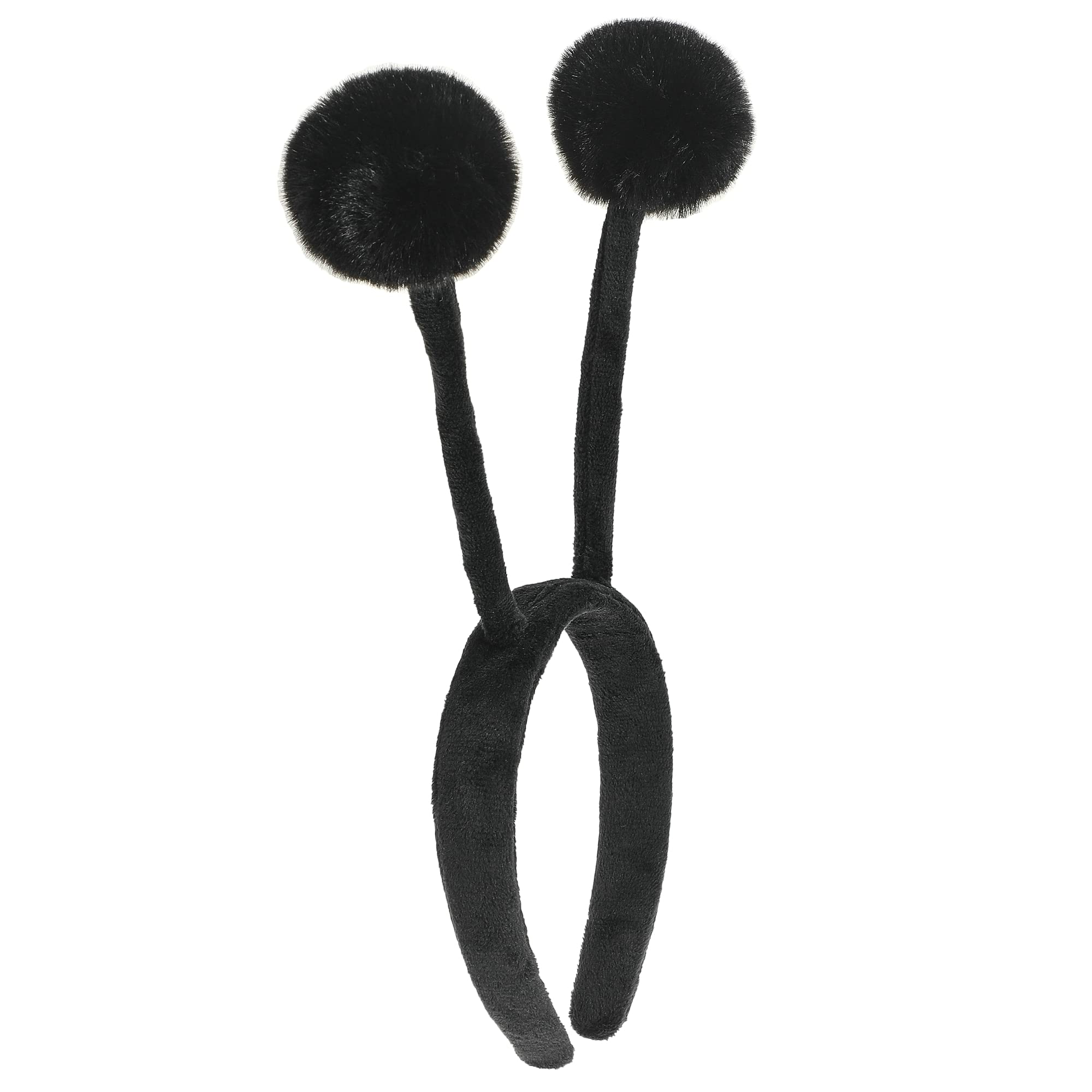 Olivemont Antenna headband for pretend costume as ant bee snail ladybug and butterfly (green)