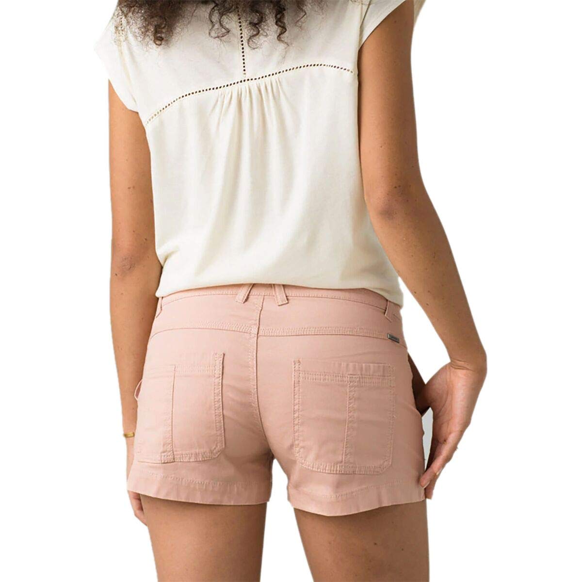 prAna Women's Elle Short, White, 0