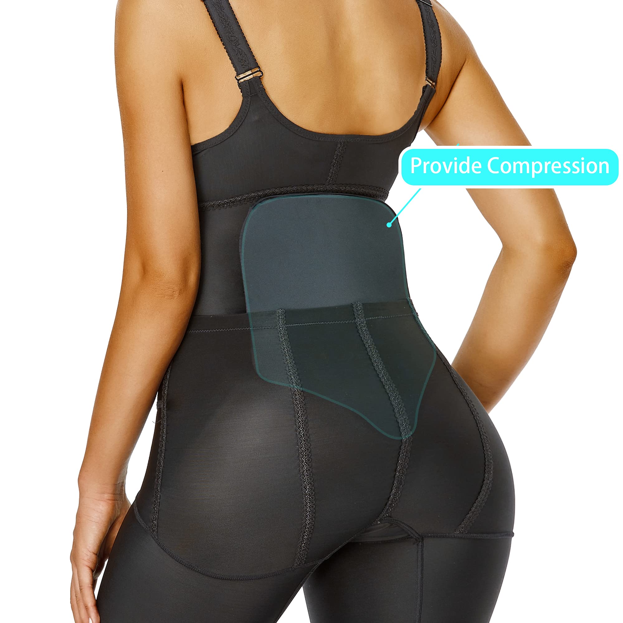 PAZ WEAN Ab Board Post Surgery Liposuction Lipo BBL Lumber Back Board after Lipo Backboard Foam Boards for Lipo Recovery Back Compression Board