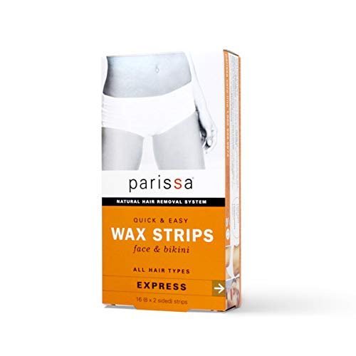 Parissa Face & Bikini Wax Strips (48 strips), 16 Count (Pack of 3)