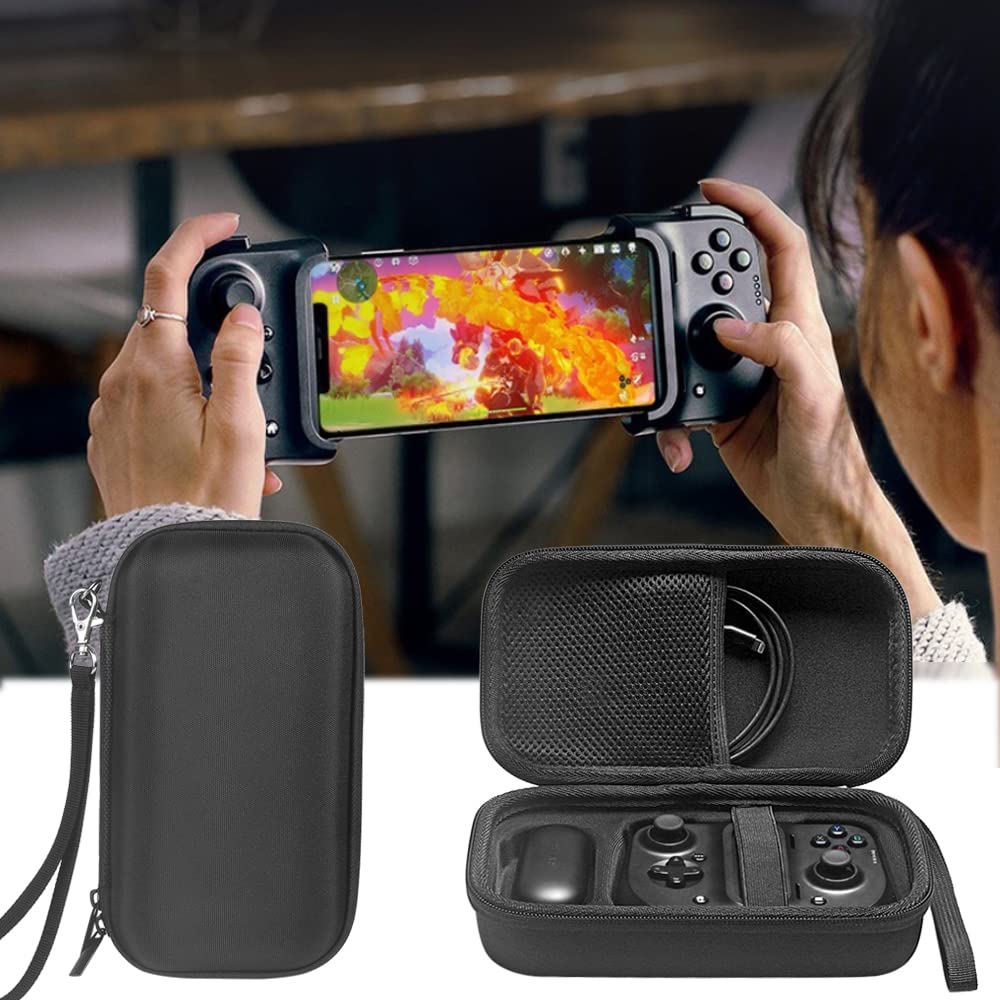 Zaracle Carrying Case Storage Bag Protect Pouch Sleeve Cover Travel Case for Razer Kishi Mobile Game Controller