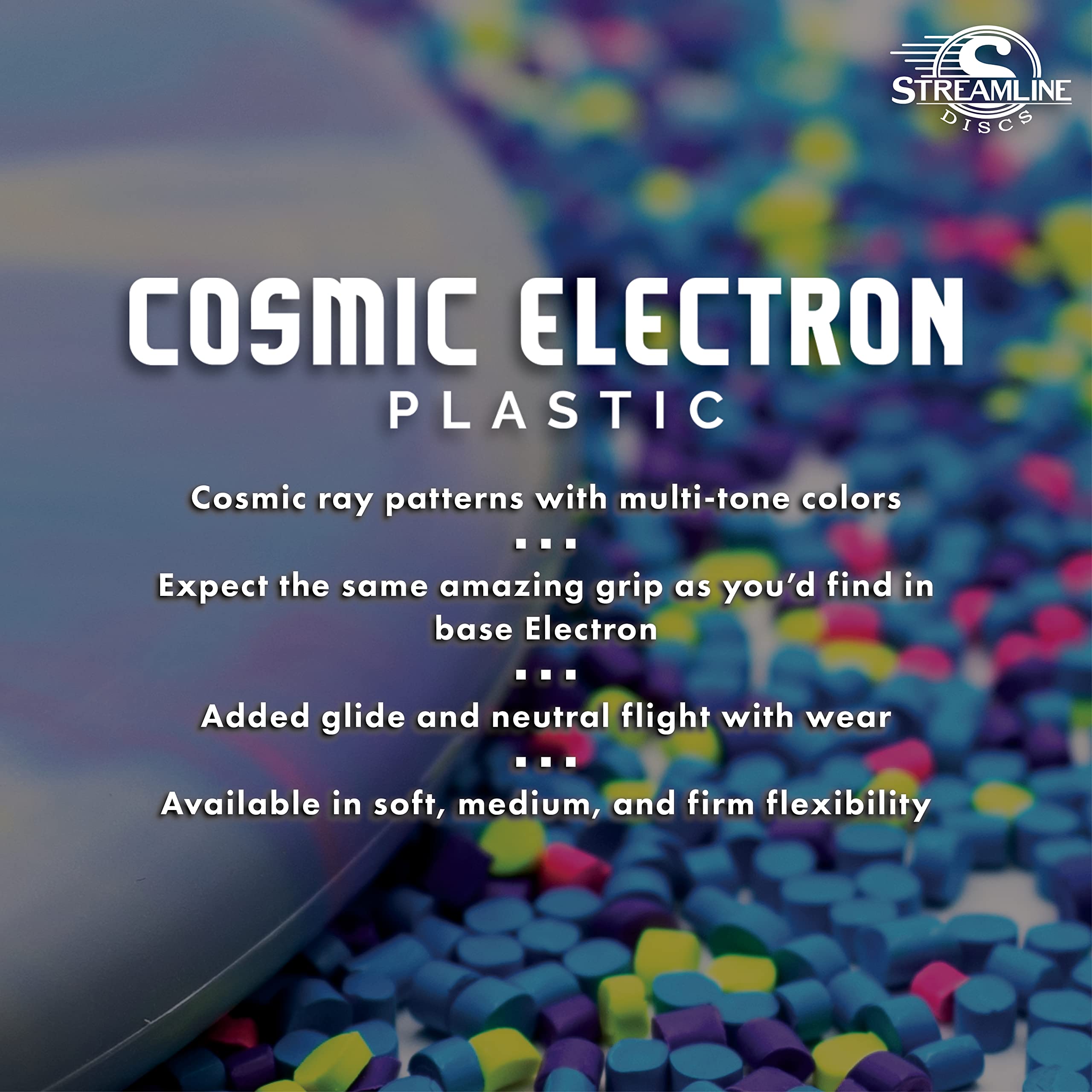 Streamline Discs Cosmic Electron Pilot (Soft) Disc Golf Putter (170-175g / Colors May Vary)