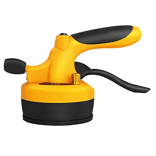 UZIAH Electric Tiles Leveler Ceramic Tile Vibrator Lithium Battery Tools for Floor Wall, Maximum Adsorption of 30Kg, Suitable for 60X60cm Ceramic Tile