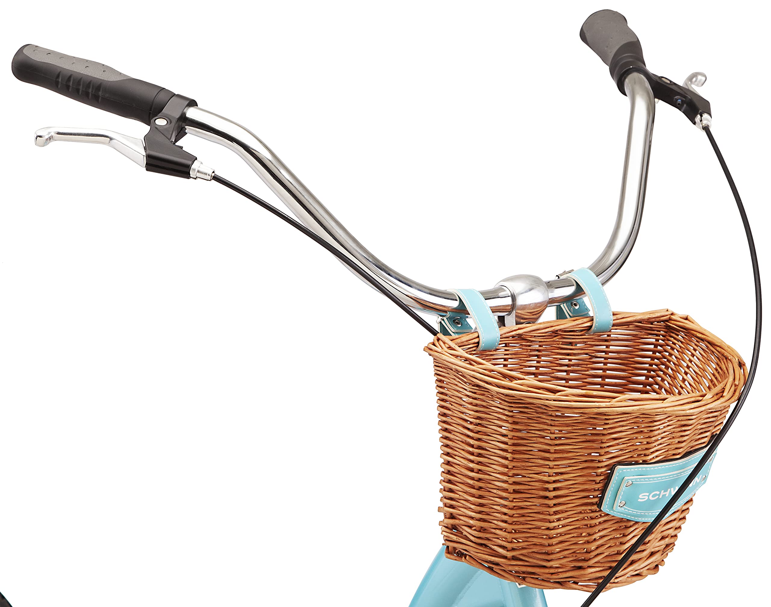 Schwinn Shuffle Deluxe Adult Scooter, 26-Inch Front Wheel, 20-Inch Rear Wheel, Alloy Linear Pull Brakes, Steel Frame, Teal